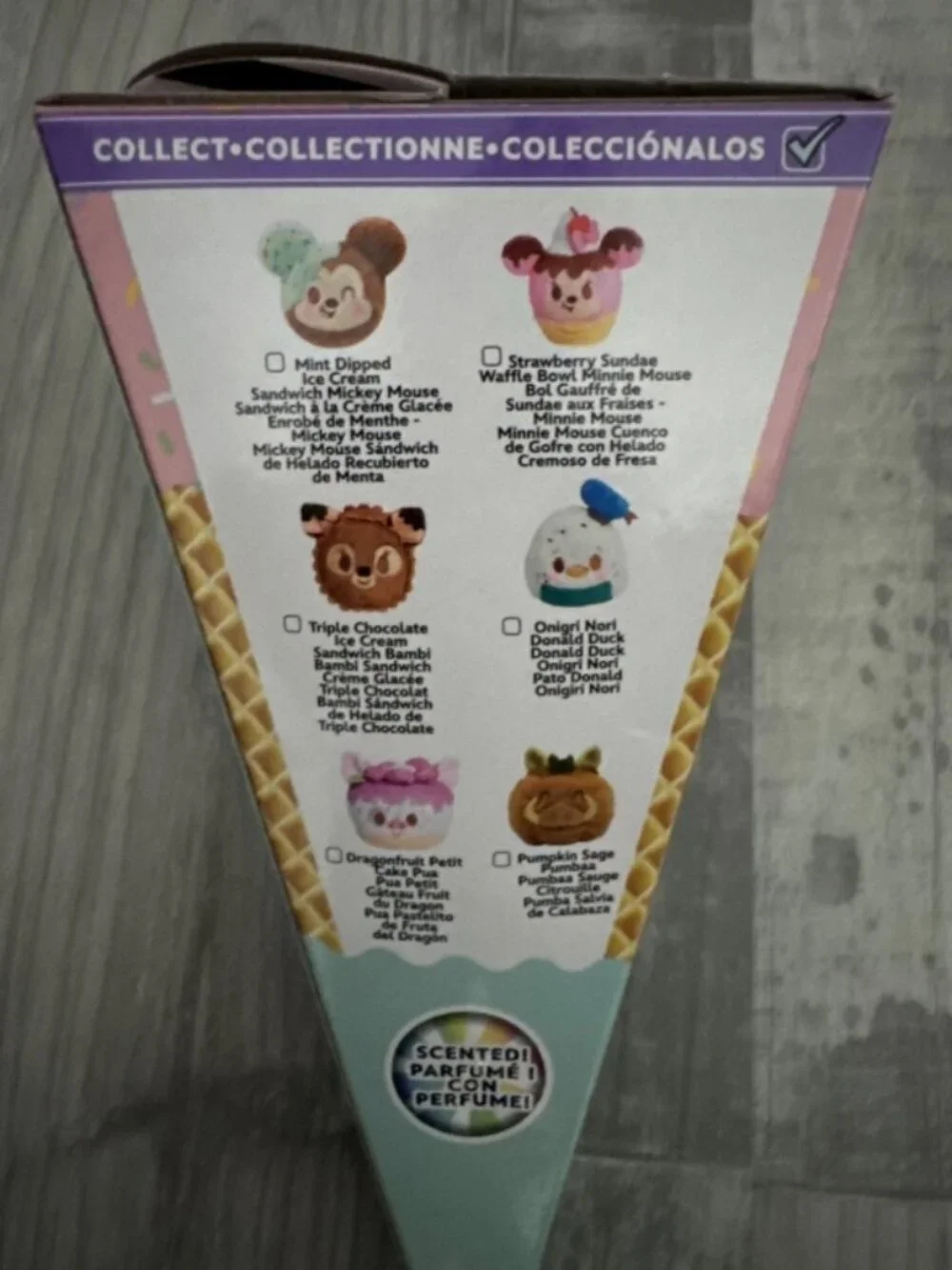 Disney | Toys | Disney Munchlings Scented Series Ice Cream 6 Plush ...